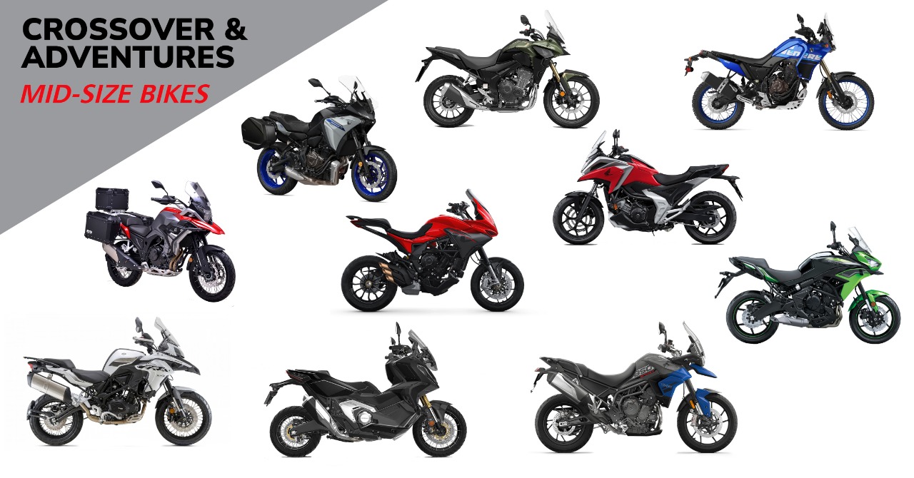 MID-SIZE BIKES CROSSOVER & ADVENTURES