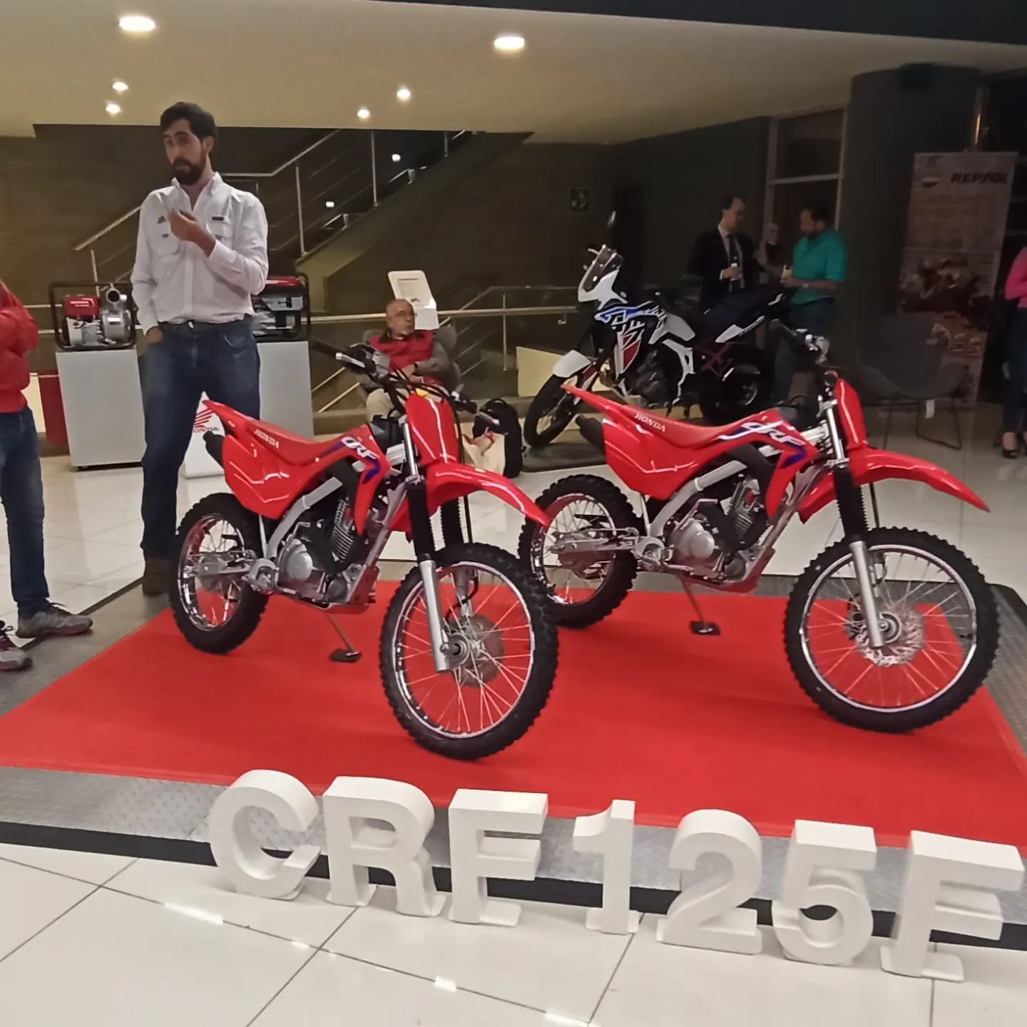 Lllega a Guatemala la Honda CRF 125F hecha a la altura y la aventura