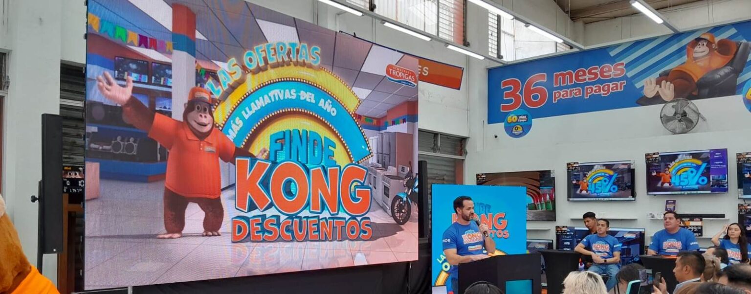 Almacenes Tropigas lanza su promoción “FINDE KONG DESCUENTOS”