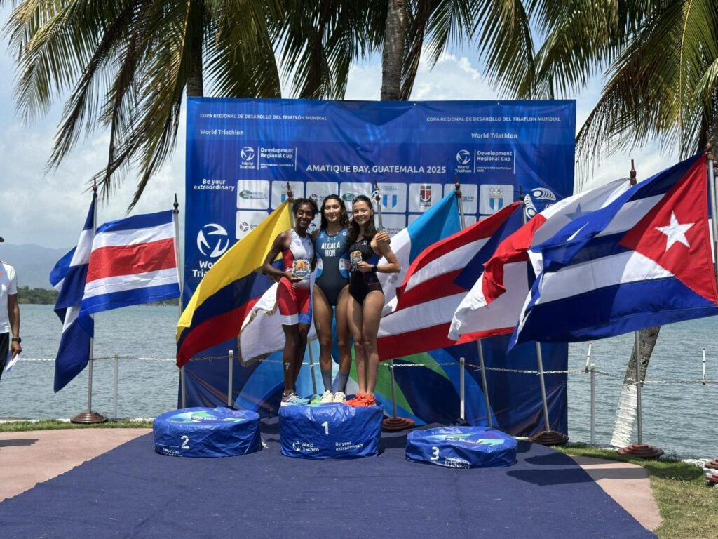 Guatemala obtuvo medallas en la World Triathlon Development Regional Cup